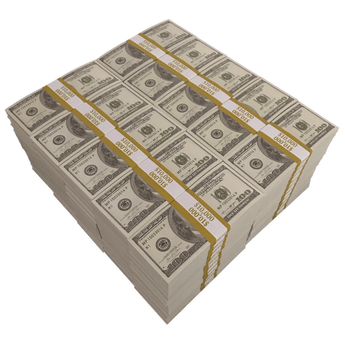 $1,000,000 Full Print 2000 Series Stacks – IMPULSE