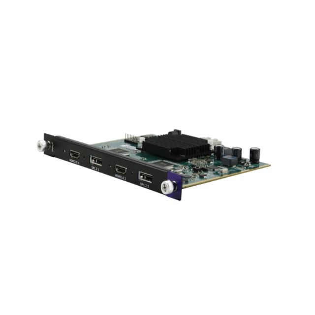 RGBlink Q16pro Dual DP1.2&HDMI2.0 4K@60 Input Module – IMPULSE