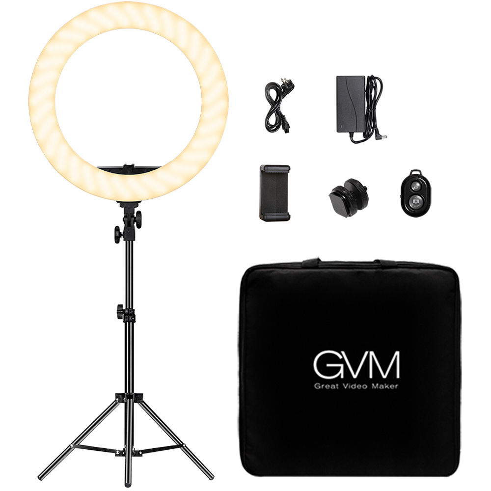GVM Bi-Color LED Ring Light (18") – IMPULSE