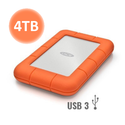 LaCie 4TB Rugged Mini – IMPULSE