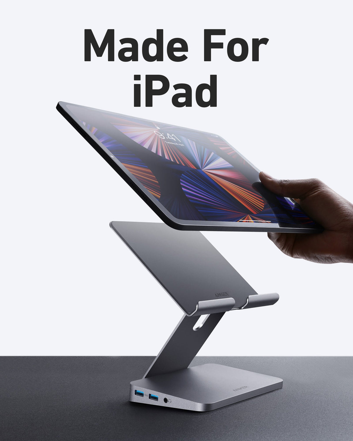 Anker 551 USB-C Hub (8-in-1, Tablet Stand) – IMPULSE