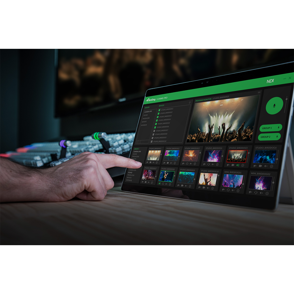 BirdDog COMMS Pro Software Application – IMPULSE