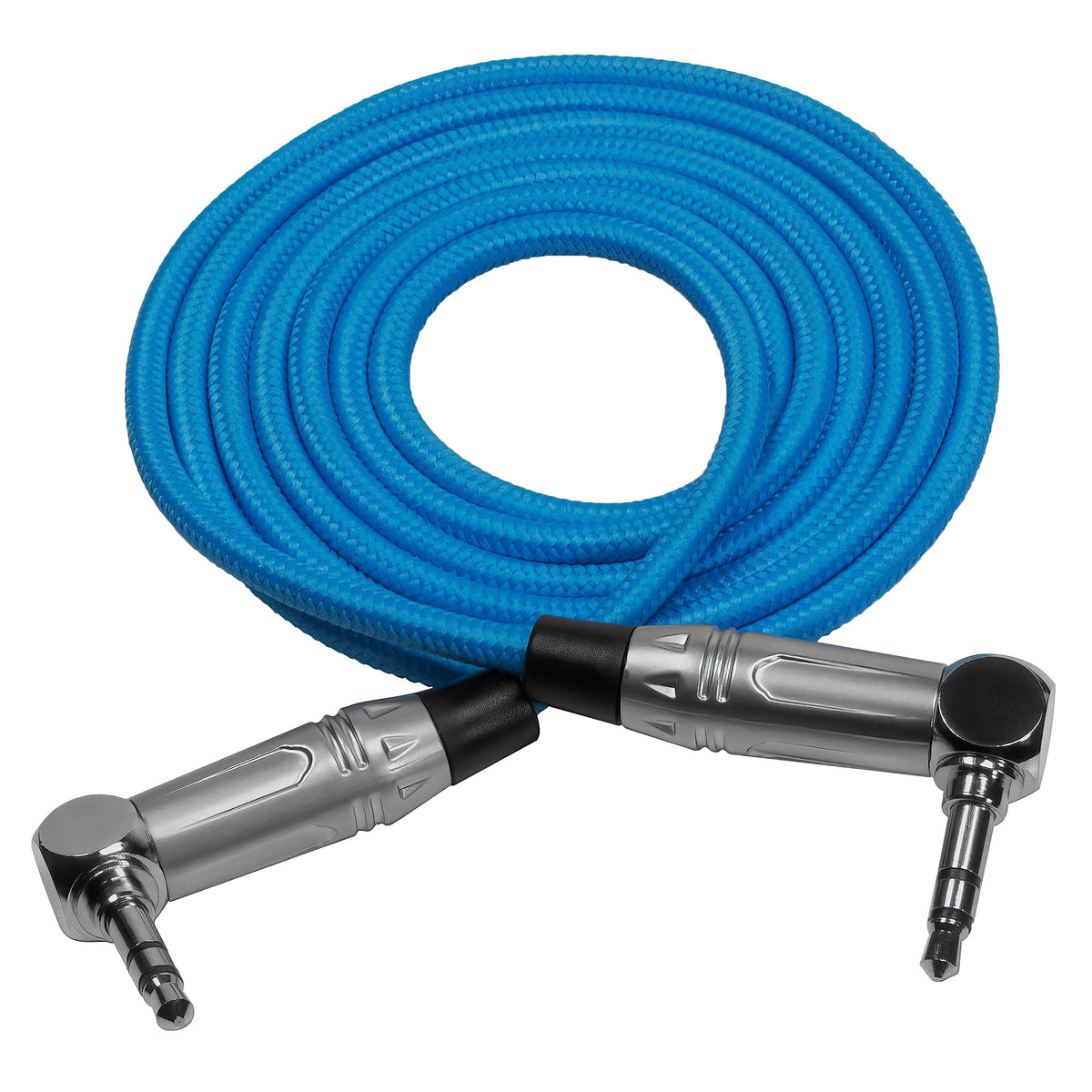 48" 3.5mm Right Angle TRS Stereo Audio Cable – IMPULSE