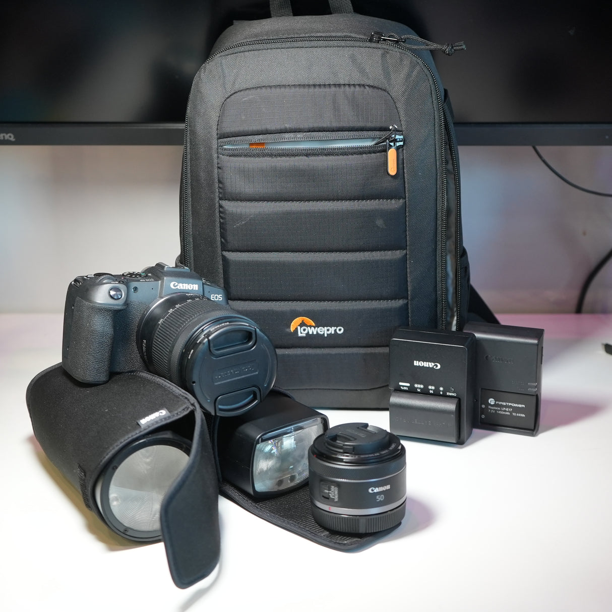 (USED) COMPLETE Canon EOS R Camera Bundle w/ Backpack – IMPULSE