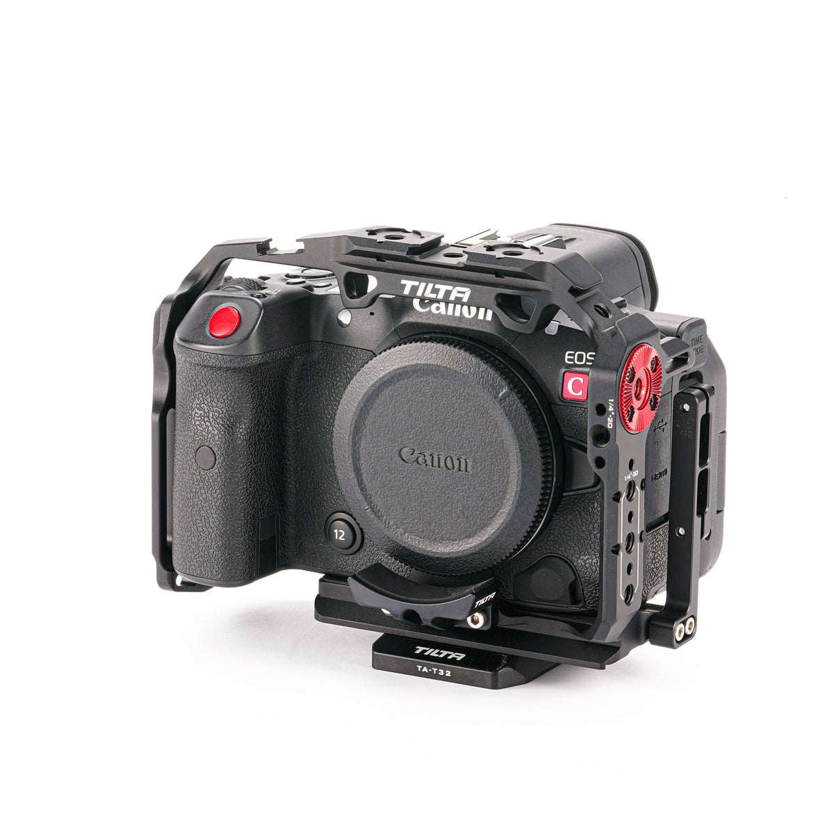 Full Camera Cage for Canon R5C ‚Äì Black – IMPULSE