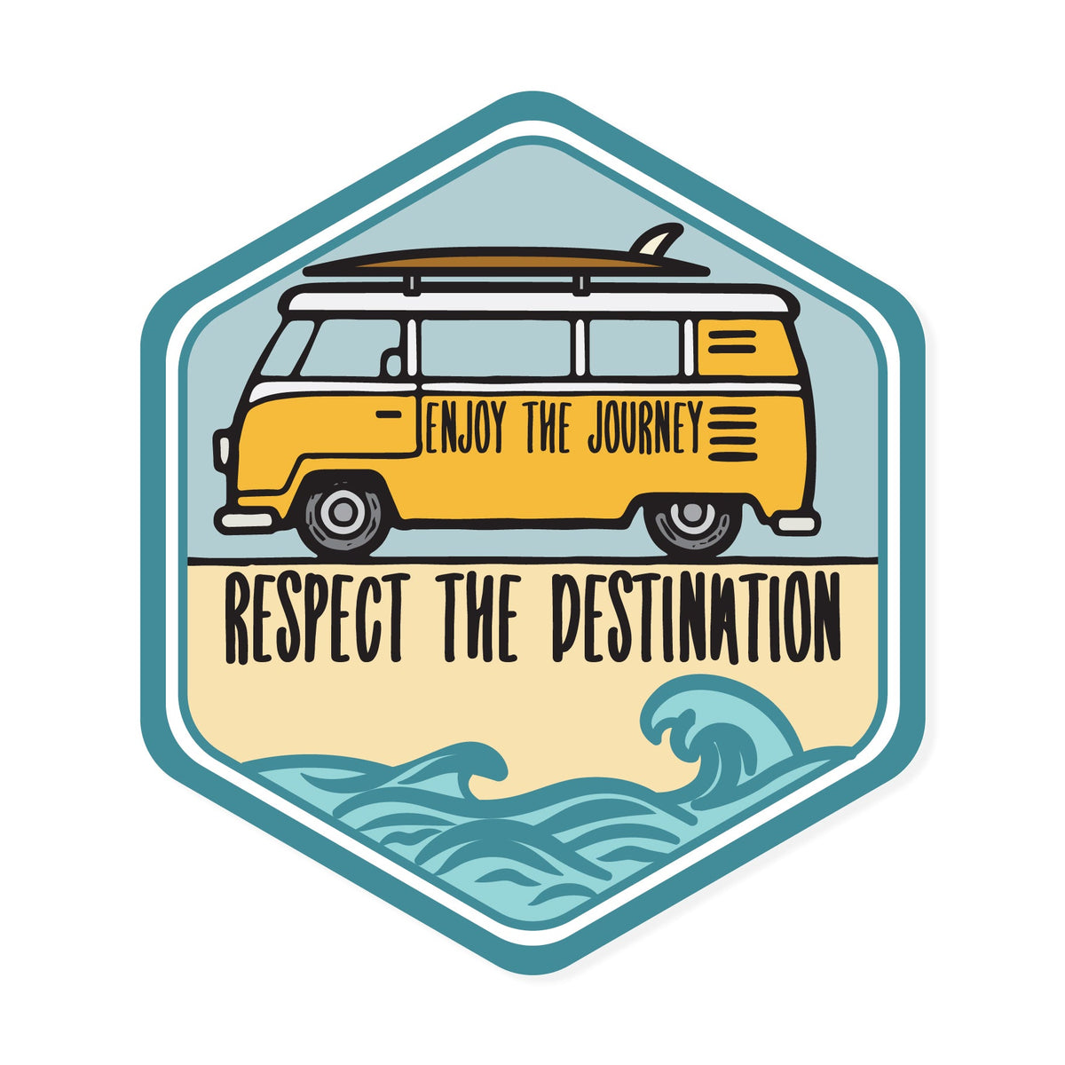 Bus Destination Sticker (Ocean) – IMPULSE