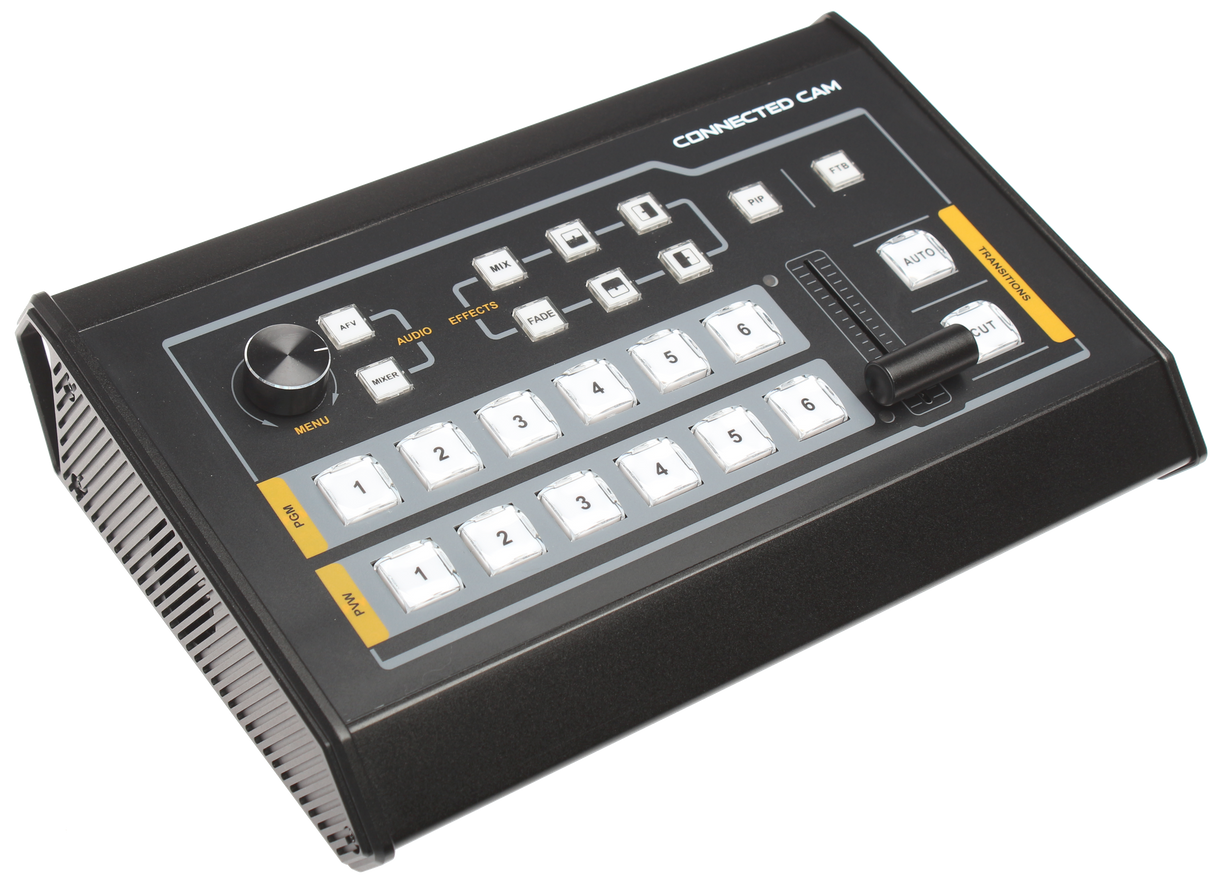 JVC CONNECTED CAM 6-input Switcher with USB Streaming – IMPULSE