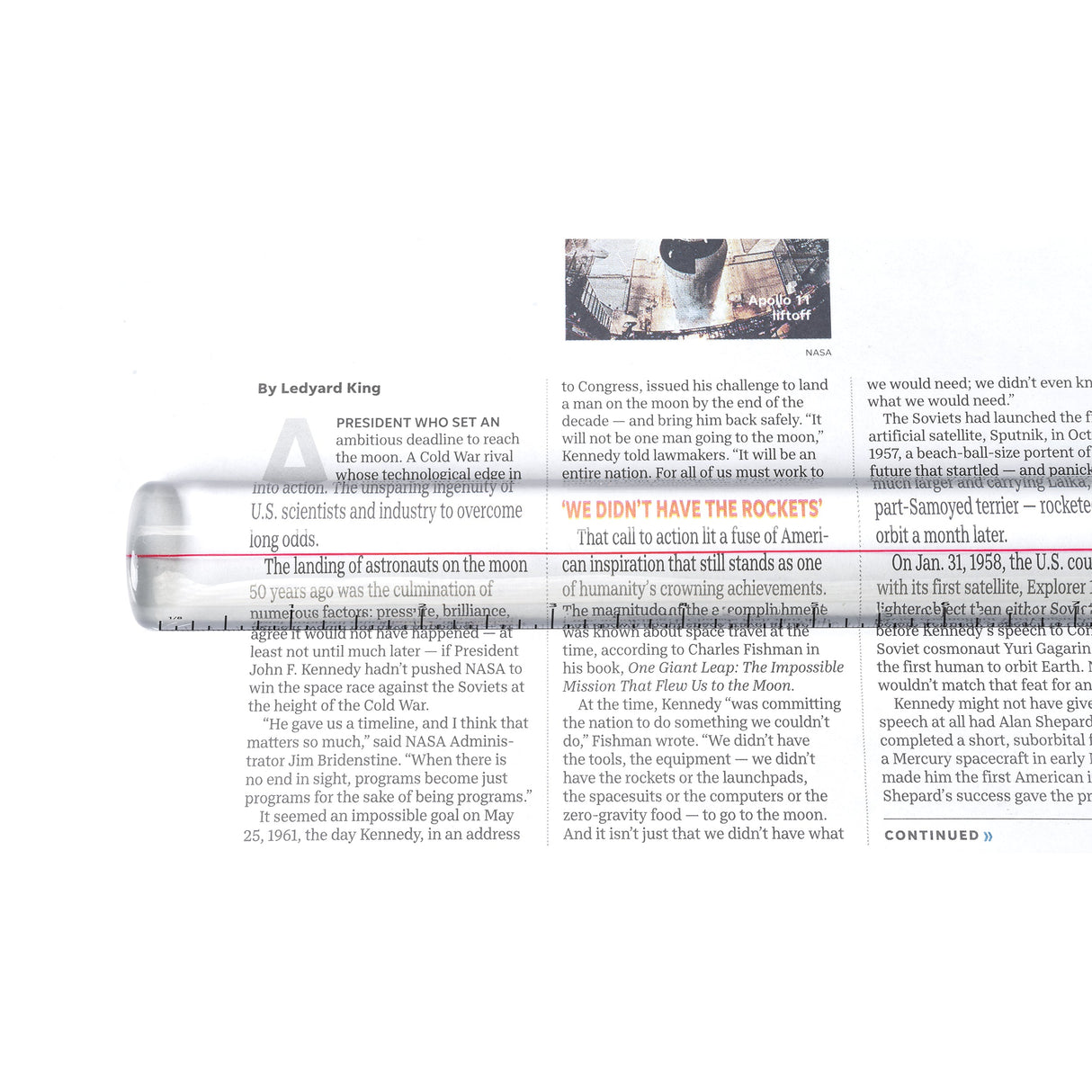 National Geographic 2x Reading Magnifier and Ruler – IMPULSE