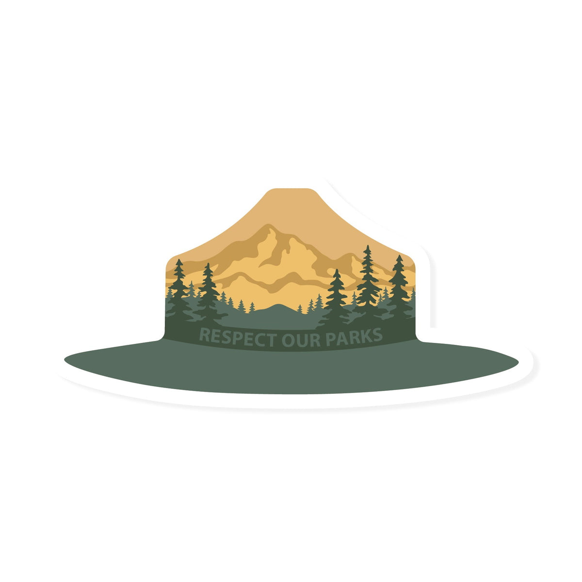 Park Ranger Hat Sticker – IMPULSE