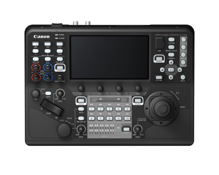 Canon RC-IP1000 Remote PTZ Camera Controller – IMPULSE