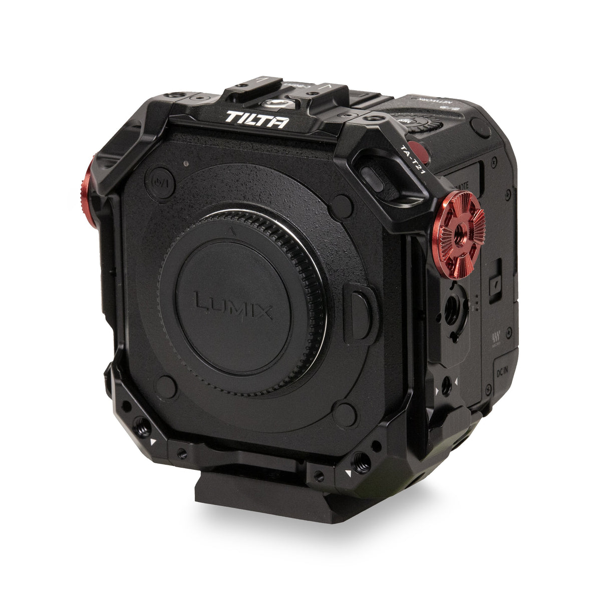 Full Camera Cage for Panasonic BGH1/BS1H ‚Äì Black – IMPULSE