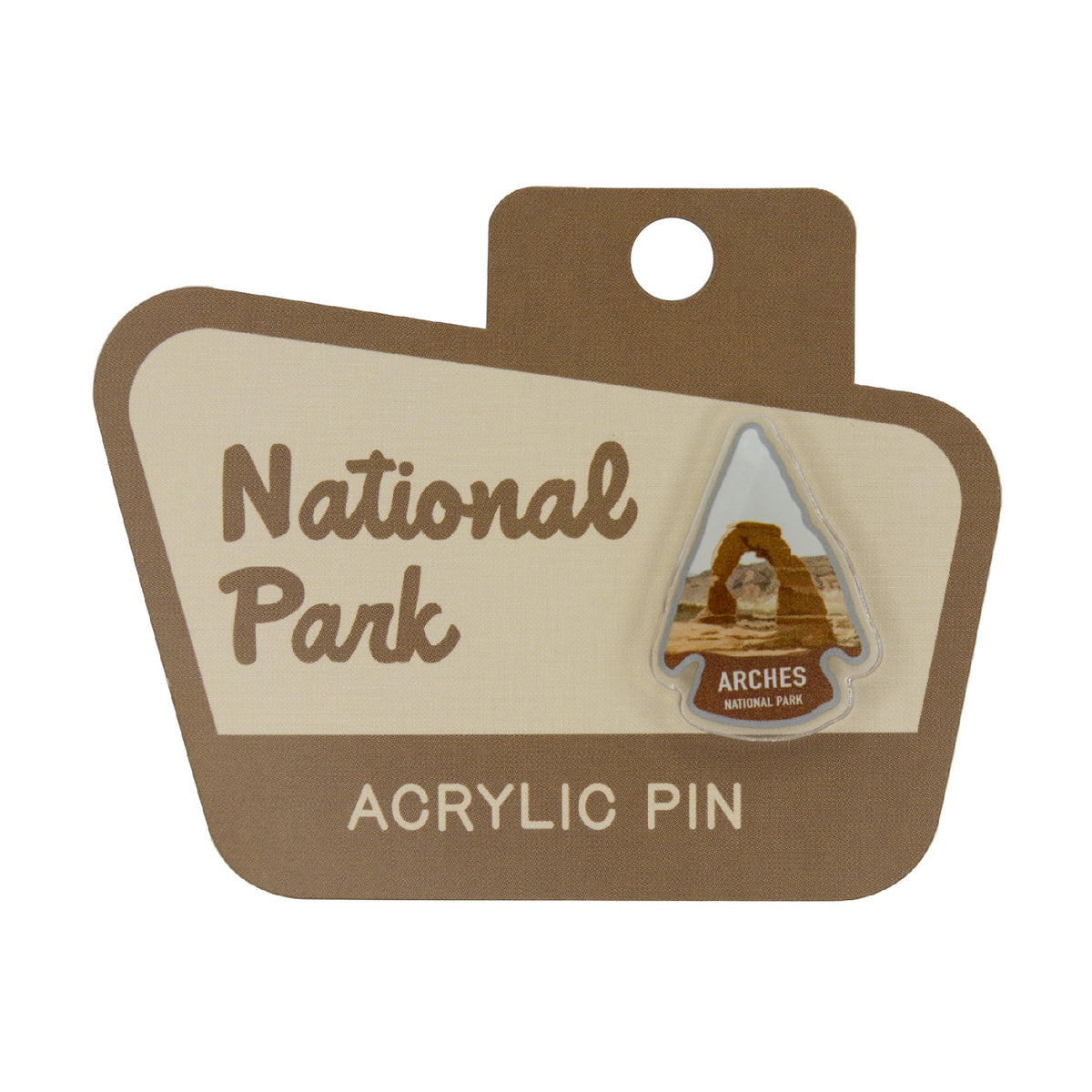 Arches National Park Acrylic Pin – IMPULSE