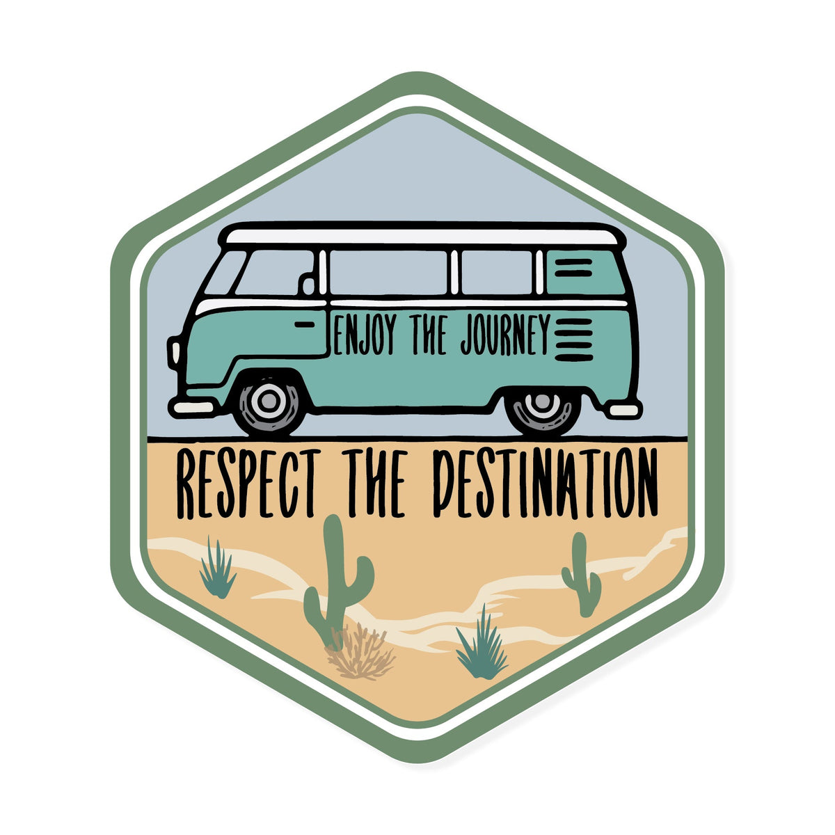 Bus Destination Sticker (Desert) – IMPULSE