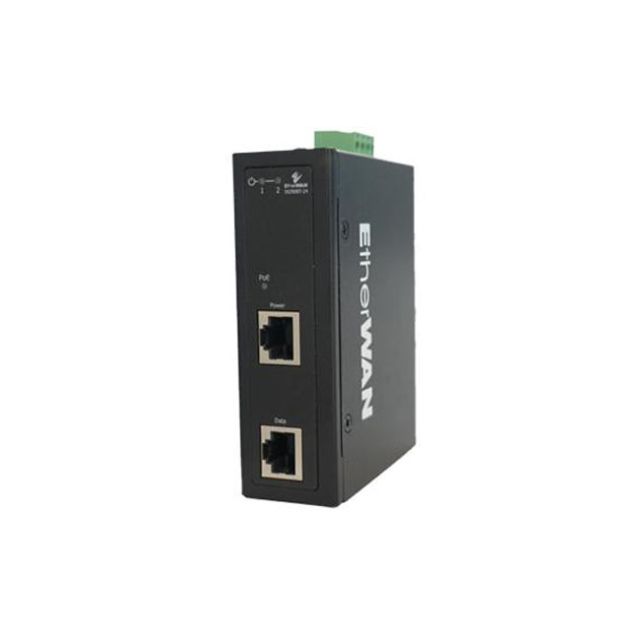 EtherWAN Hardened Gigabit 90W PoE Injector – IMPULSE