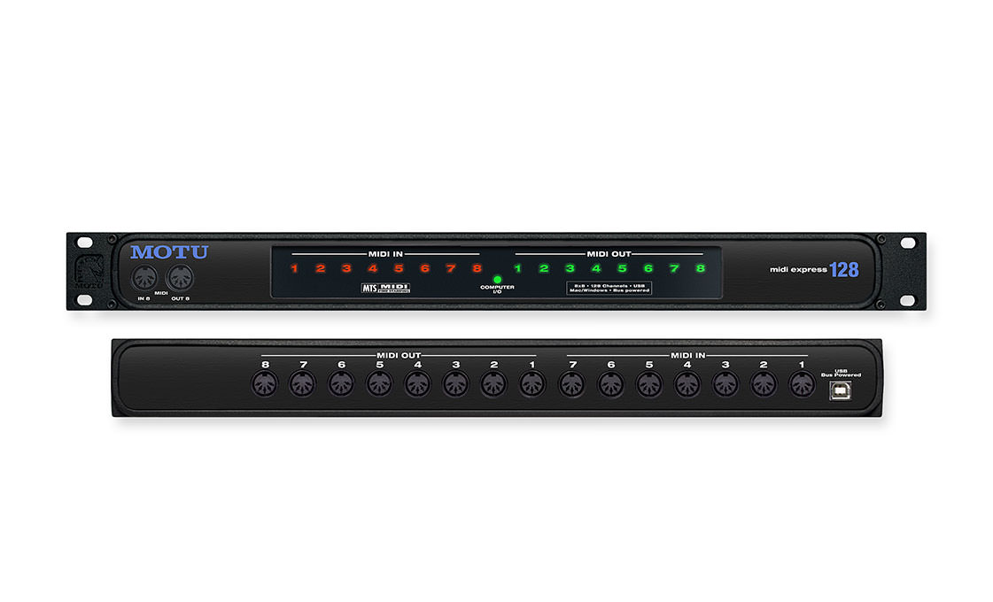 MOTU MIDI Express 128 – IMPULSE