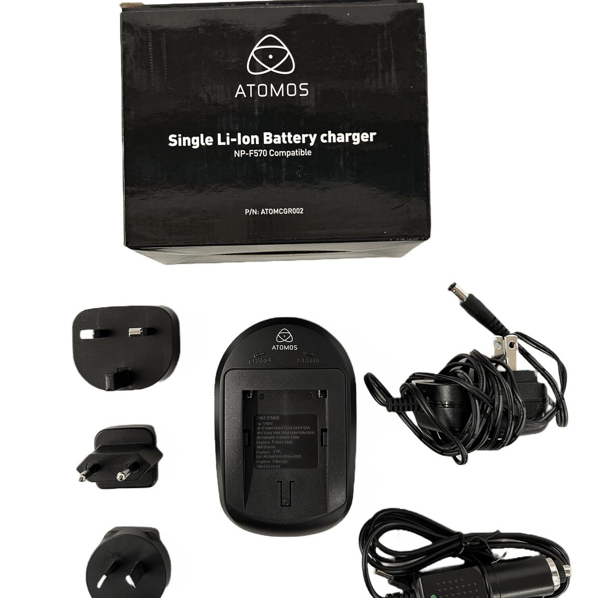 Open Box Atomos Single Battery 1000mA Charger and Cable – IMPULSE