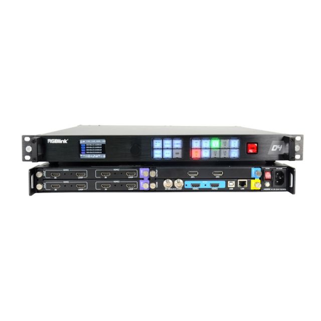 RGBlink D4 4K HDR Dual Channel Presentation Switcher – IMPULSE
