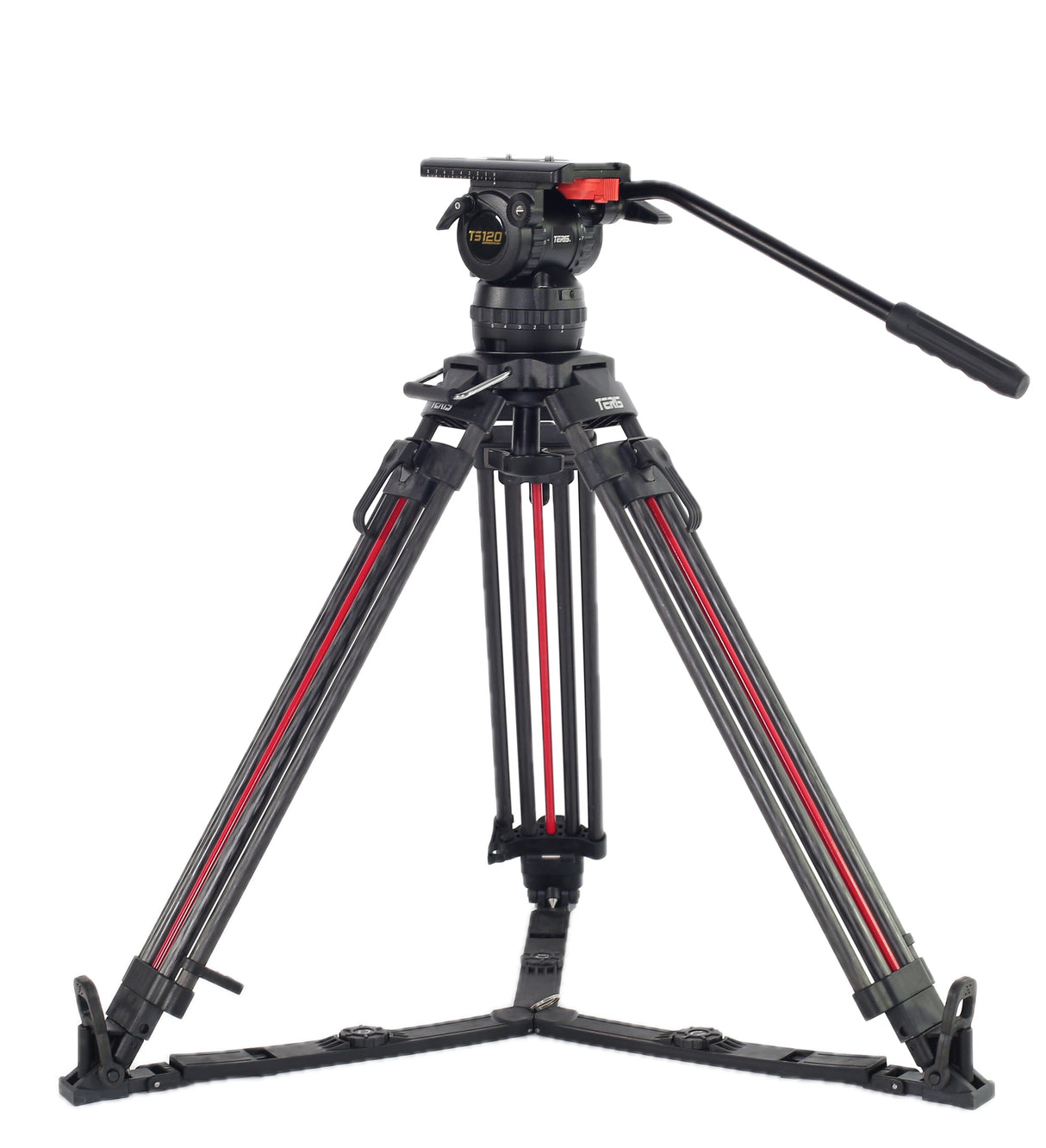 Teris TS120CF-Q Fluid Head & Tripod Kit (Carbon Fiber) – IMPULSE