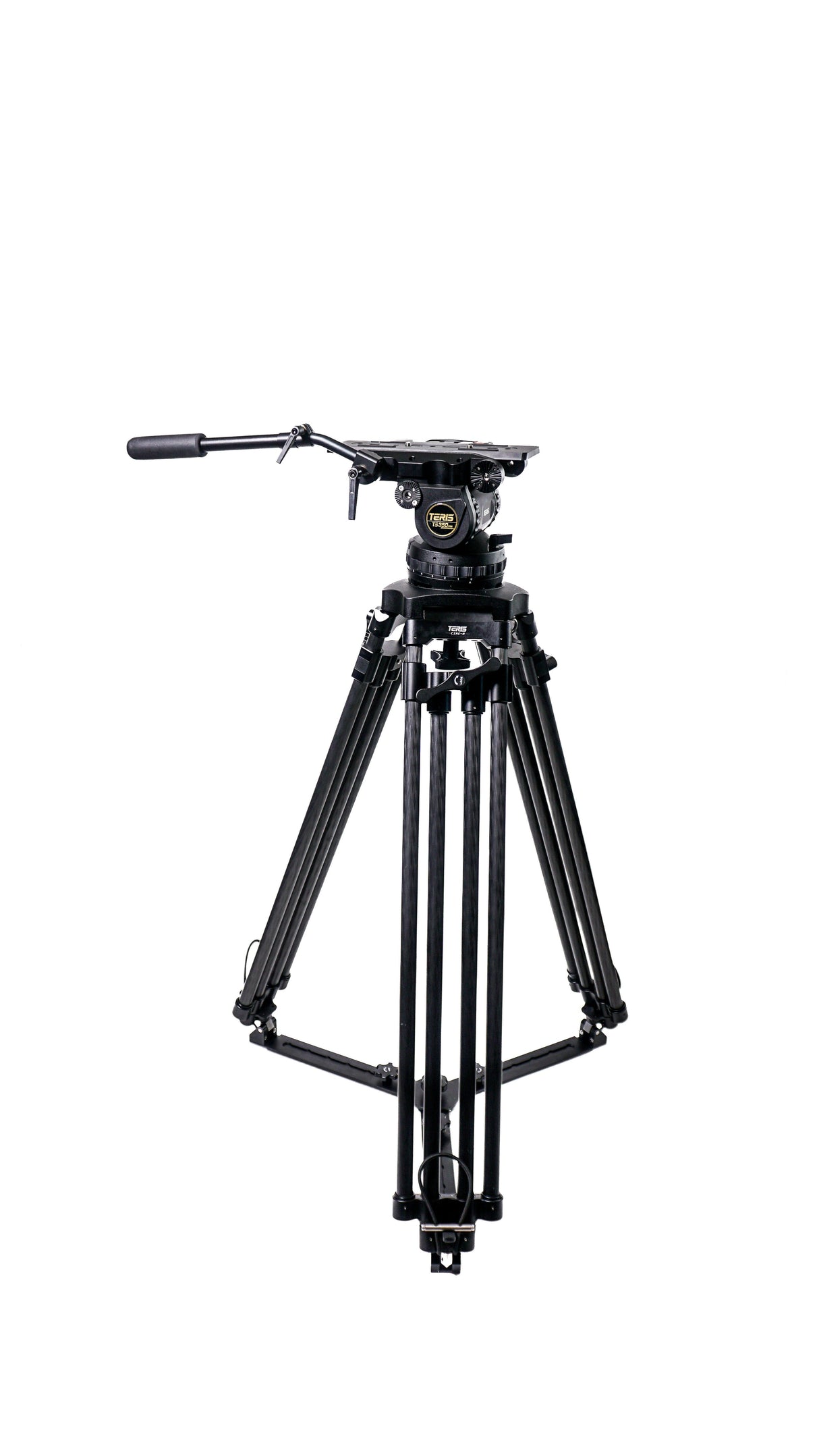 Teris TS350CF Cine Fluid Head & Carbon Fiber Tripod Kit – IMPULSE