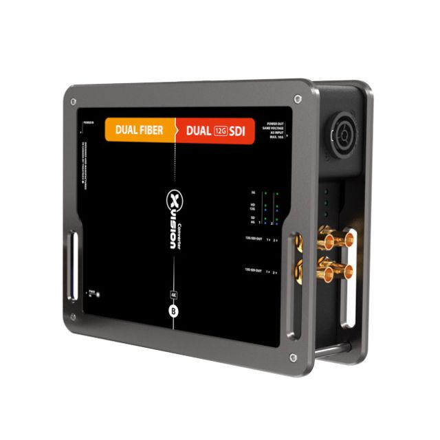 Theatrixx xVision Dual Fiber to Dual 12G-SDI Converter – IMPULSE